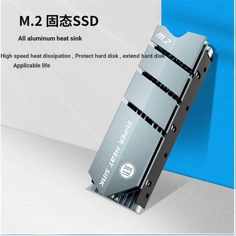Cool Greyfish M.2 Solid State NVME Hard Disk หม้อน้ําสติกเกอร์ระบายความ ...