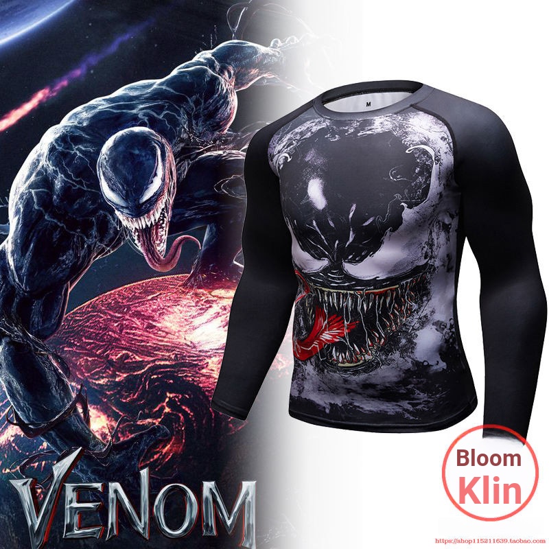 Venom Deadly Guardian Collision เสื้อผ้า Tights pro กีฬาฟิตเนสเสื้อผ้า ...