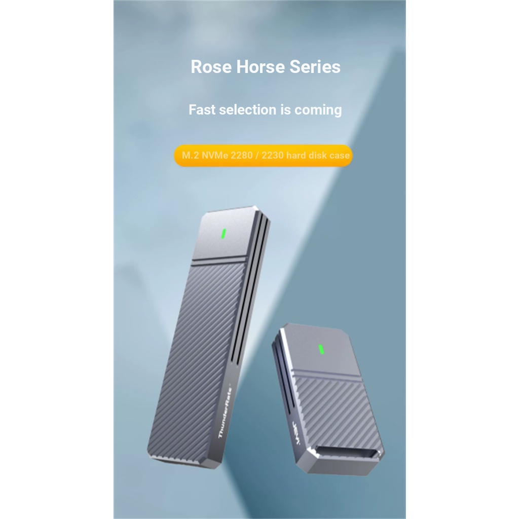 Zebra Series JMS583/9210B/ASM2364 Master Control m2 Solid State Mobile Hard Disk Box nvme/sata ...