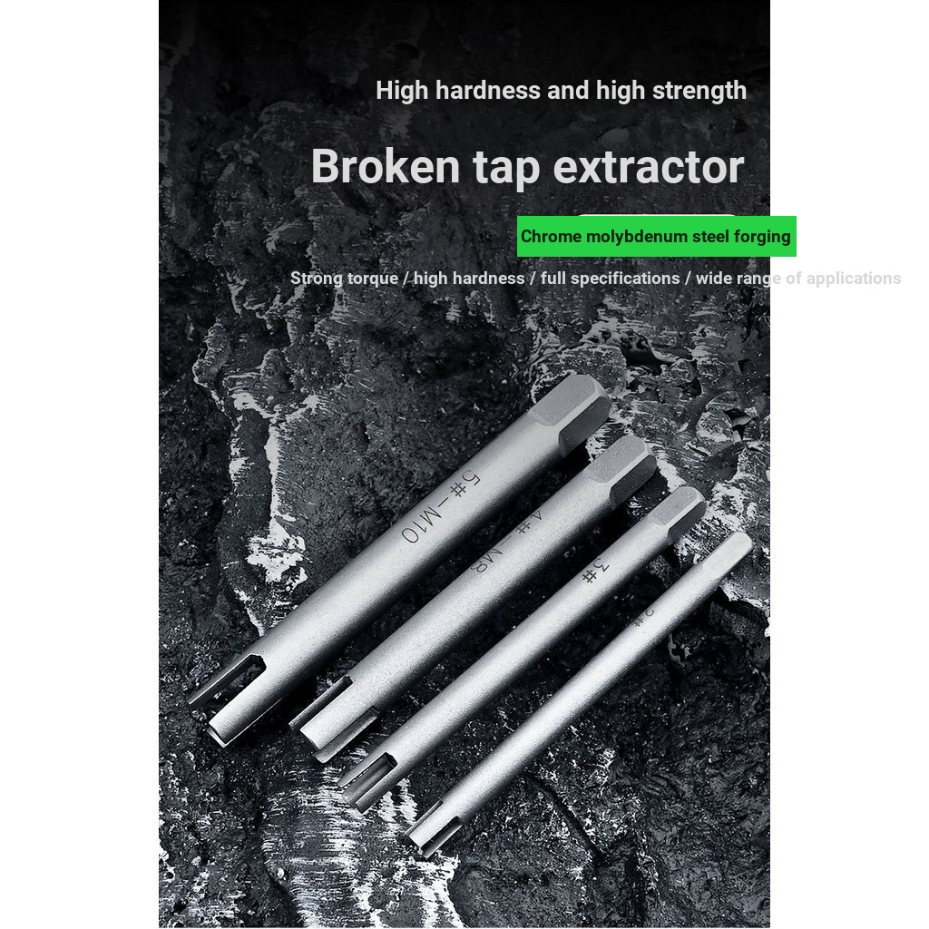 Broken Tap Extractor High-Strength Thread Extractor Thread Tap Manual ...
