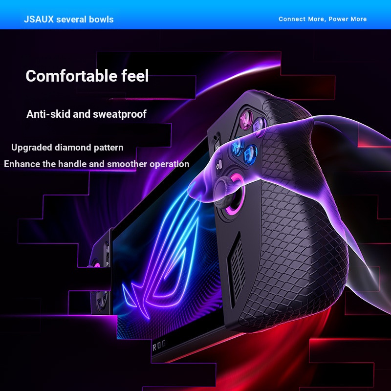 JSAUX JSAUX ROG AllyX เคสป้องกัน ROG ally x Grip เคสป้องกัน ally x ...