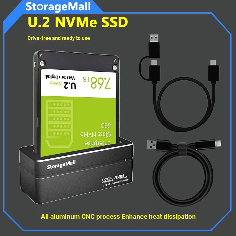 [จัดส่งด่วน] U.2 SSD ฮาร์ดดิสก์กล่อง U.2 ฐานฮาร์ดดิสก์ U2 ฐานฮาร์ดดิสก์ ...