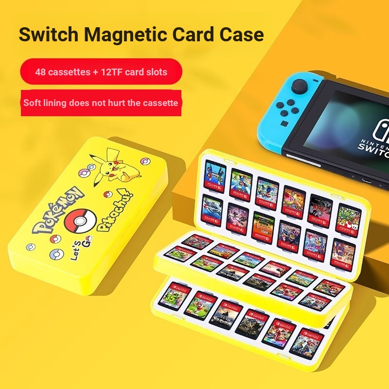♡กล่องการ์ดเกม♡ [การจัดเก็บความจุขนาดใหญ่] switch Cassette Storage Box ...