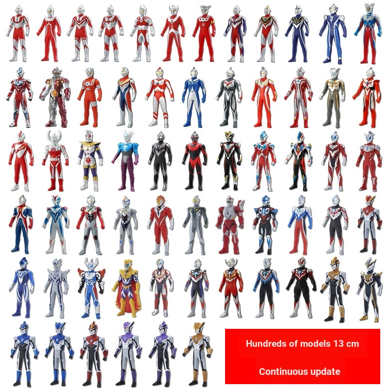 Spike Ultraman Ultraman Ultraman Soft Gum ไข่เค็ม Superman ของเล่น ...