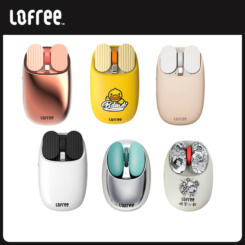 Lofree Mechanical MAUS เมาส์ไร้สายบลูทูธคอมพิวเตอร์แล็ปท็อป Android Ipad Mac | Shopee Thailand
