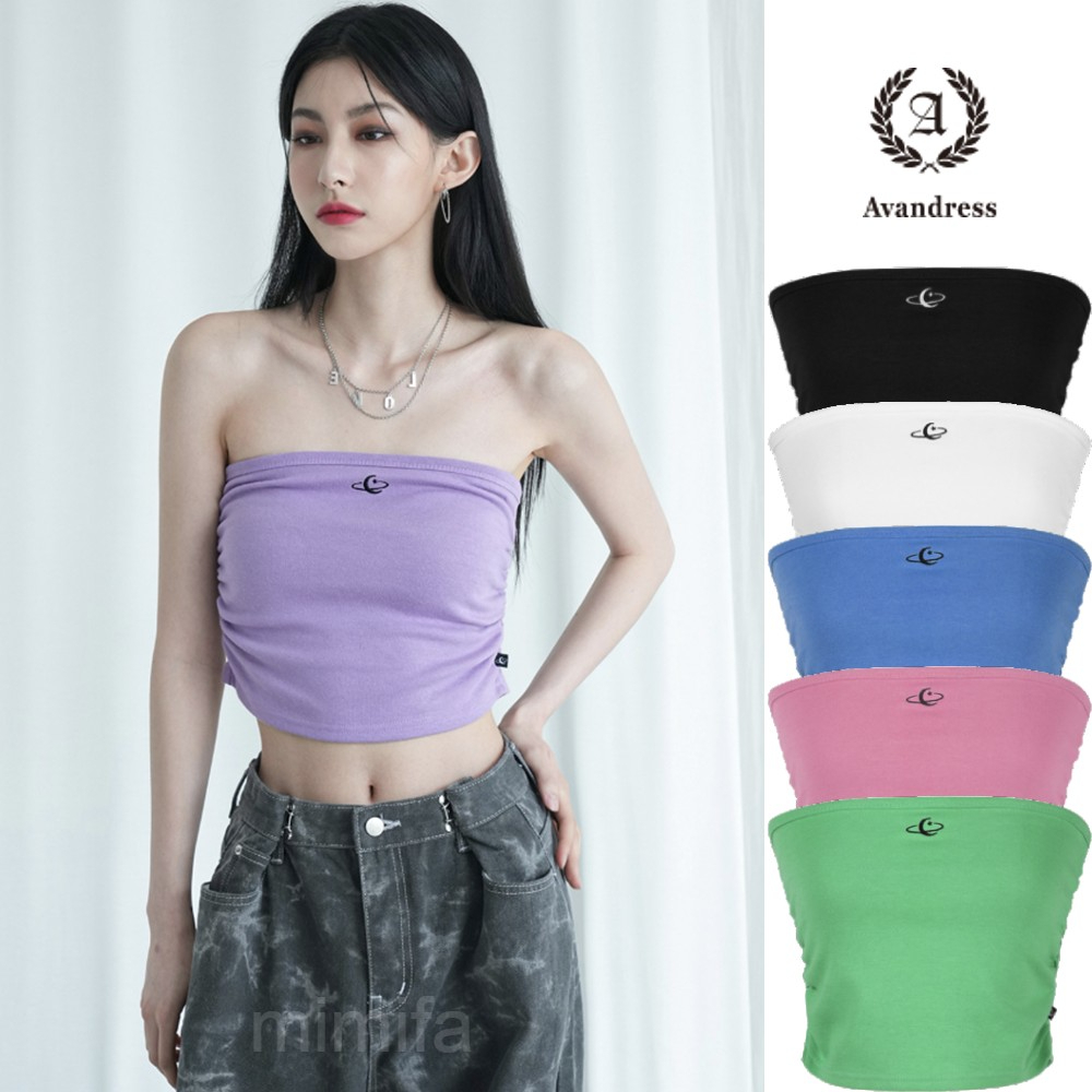 [AVANDRESS] เสื้อครอปท็อป Vivid-Moon | Shopee Thailand