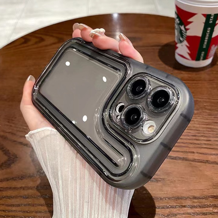 【Airbag backplane case/Grey】เคส compatible for iPhone 14 pro max 13 pro ...