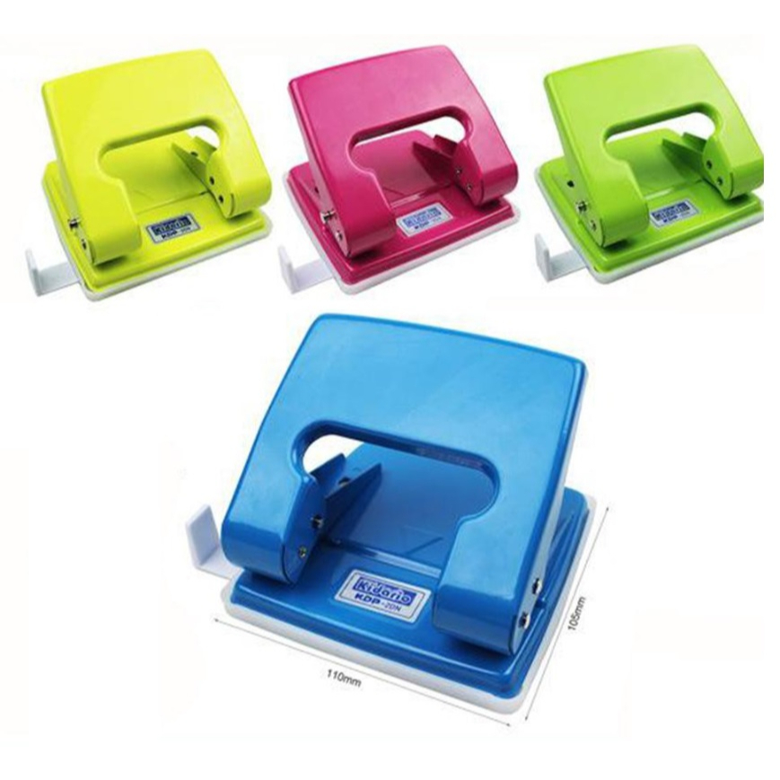 Kidario เครื่องเจาะกระดาษโลหะ 2 หลุม / ที่เจาะรู ( KDP - 2DN ) | Shopee ...