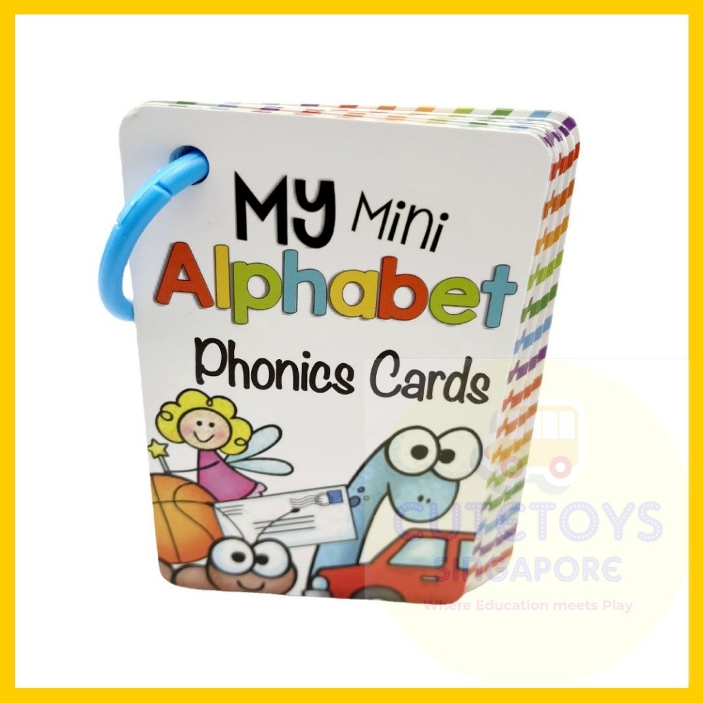 แฟลชการ์ดใหม่พร้อม Ring My Mini Alphabet Phonics English Reading ...