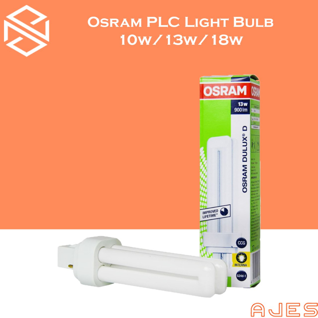 ผู้ขายในพื้นที่ Osram PL-C Fluorescent Lightbulb 10w / 13w / 18w ...