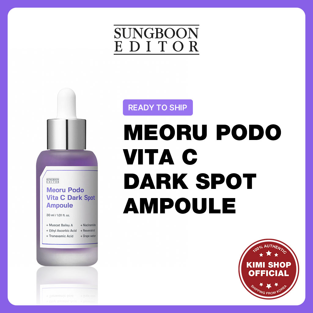 [Sungboon Editor] Meoru Podo Vita C Dark Spot Ampoule 30ml / Brightening Whitening Serum ...