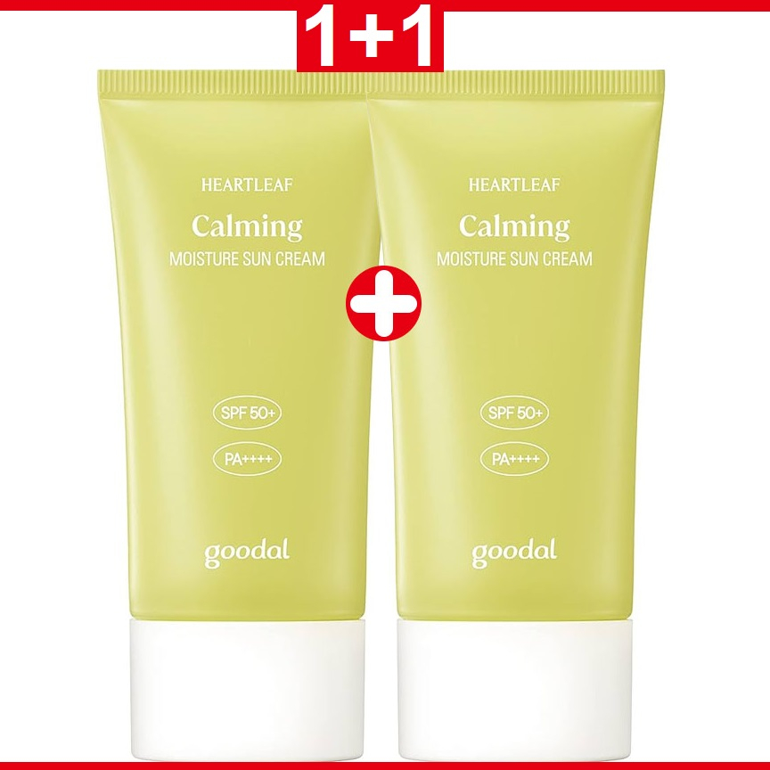 [goodal] Heartleaf calming Moisture Sun Cream / goodal calming ...