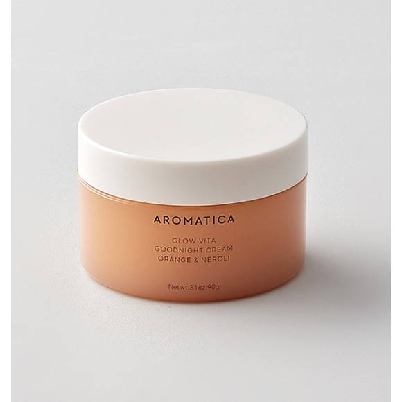 [Aromatica] Glow Vita Good Night Cream Orange and Neroli ครีมบํารุงผิว ...
