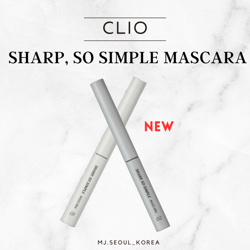 Clio SHARP, SO SIMPLE MASCARA 2 แบบ | Shopee Thailand