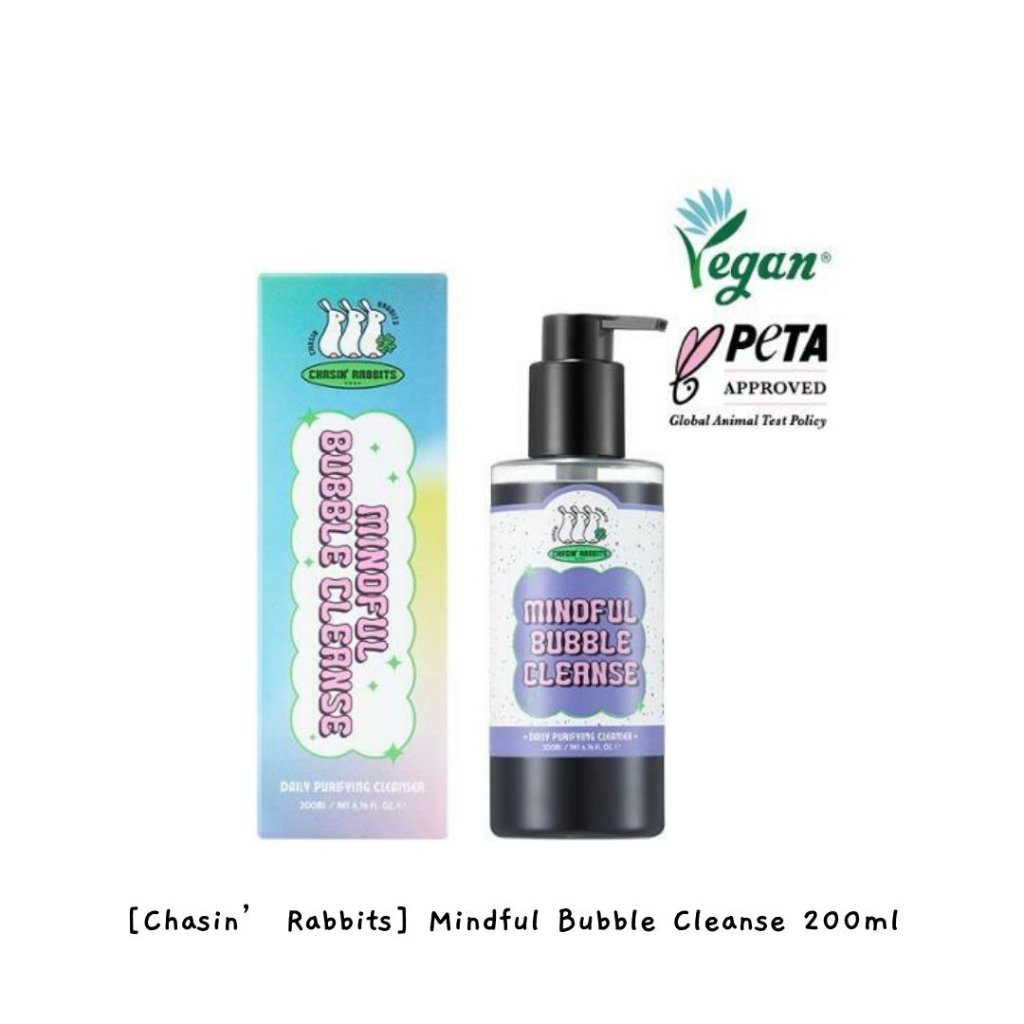 [Chasin' Rabbits] Mindful Bubble Cleanse คลีนซิ่ง 200 มล. / k-beauty ...