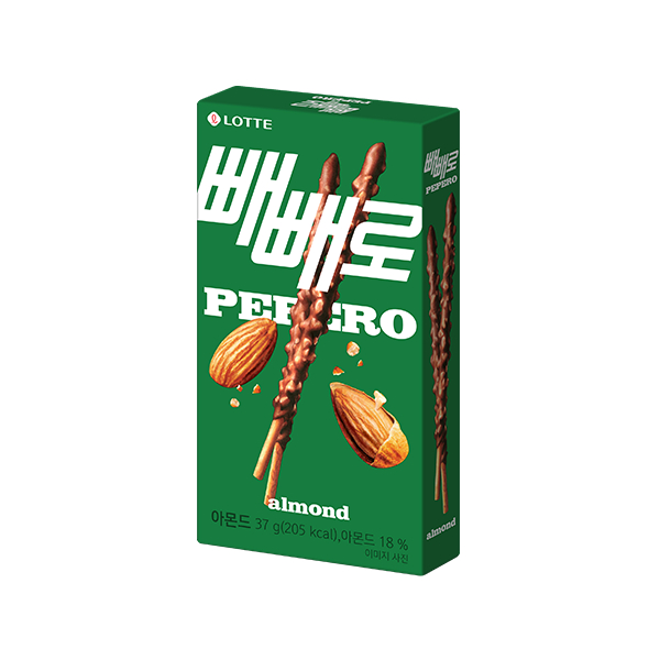 [LOTTE] Pepero 6flavor / Original / Almond / Nude-chocolate / GREEN TEA ...