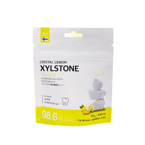 [ Xylitol Stone ] ลูกอม กลิ่นมะนาว พีช ไม่มีน้ําตาล ดูแลช่องปาก สไตล์ ...