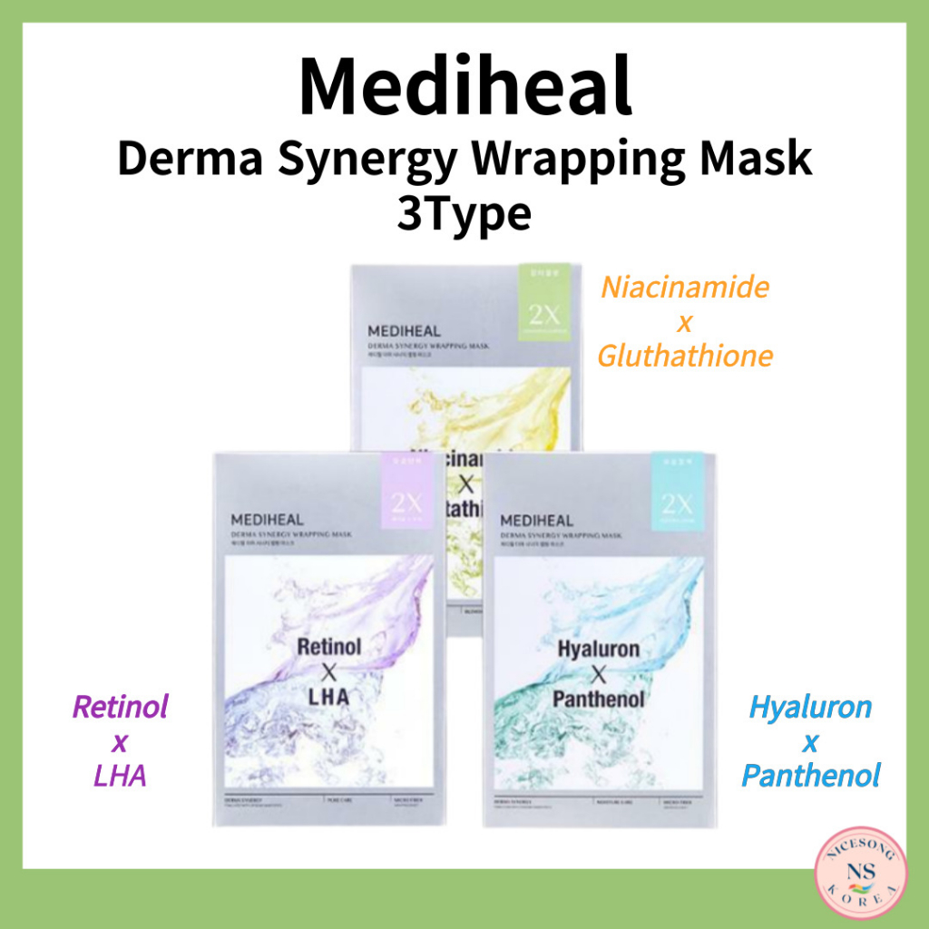 [Mediheal] มาส์กหน้า Derma Synergy 1 แผ่น จากเกาหลี | Shopee Thailand