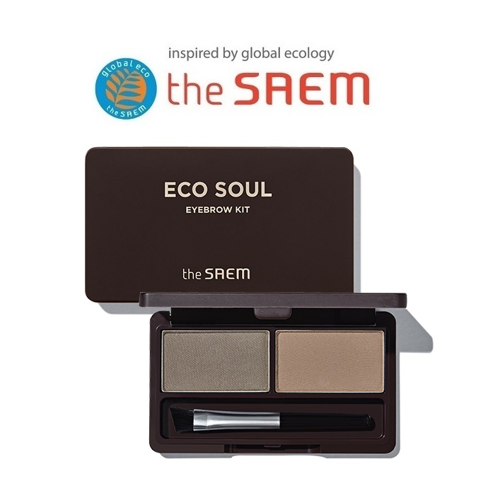 [THE SAEM] Eco Soul Eyebrow Kit 2.5g x 2ea ชุดที่เขียนคิ้ว สินค้าเกาหลี ...