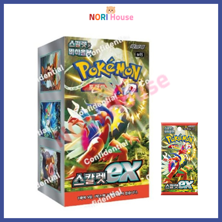 Pokemon Card Scarlet & Violet Ex Scarlet Booster 1Box | Shopee Thailand