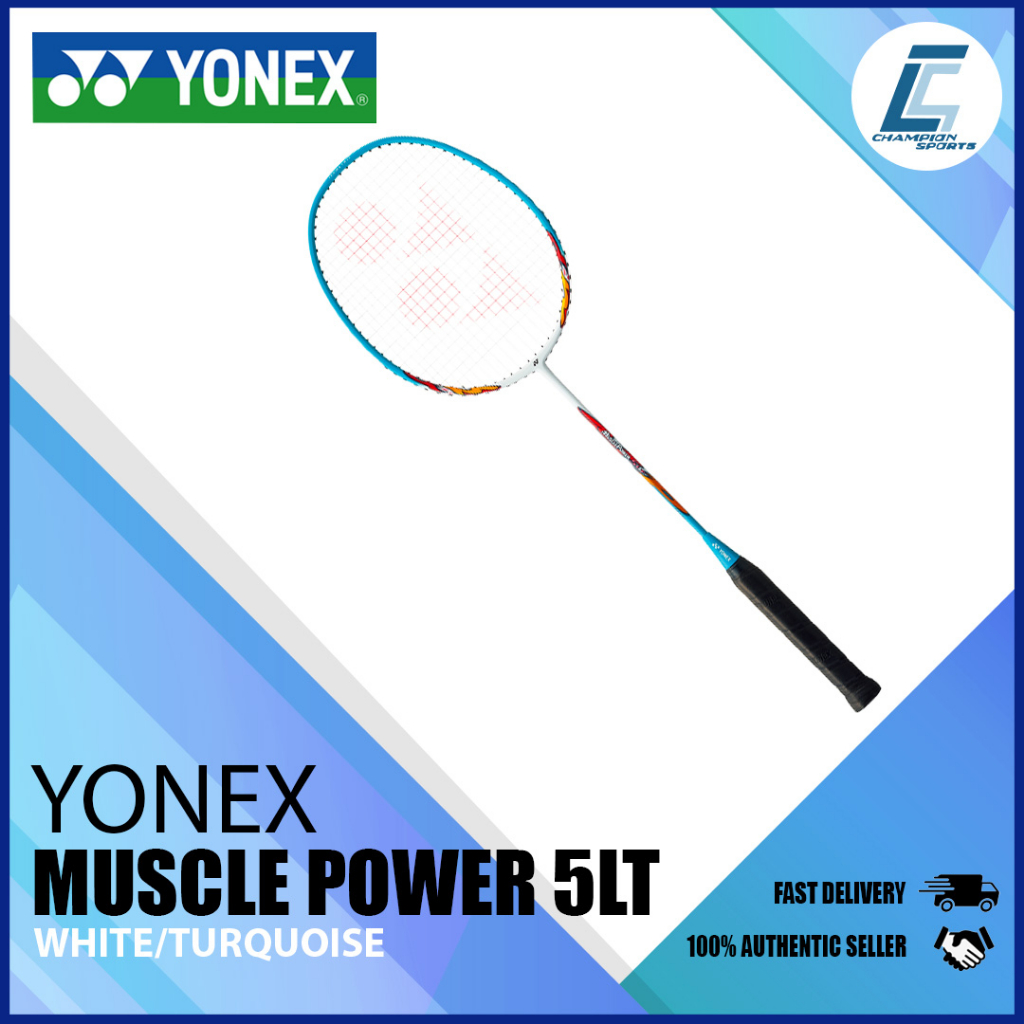 ไม้แบดมินตัน Yonex Muscle Power 5LT (2U5) (MP5LTGE) (QQ2/RO) | Shopee ...