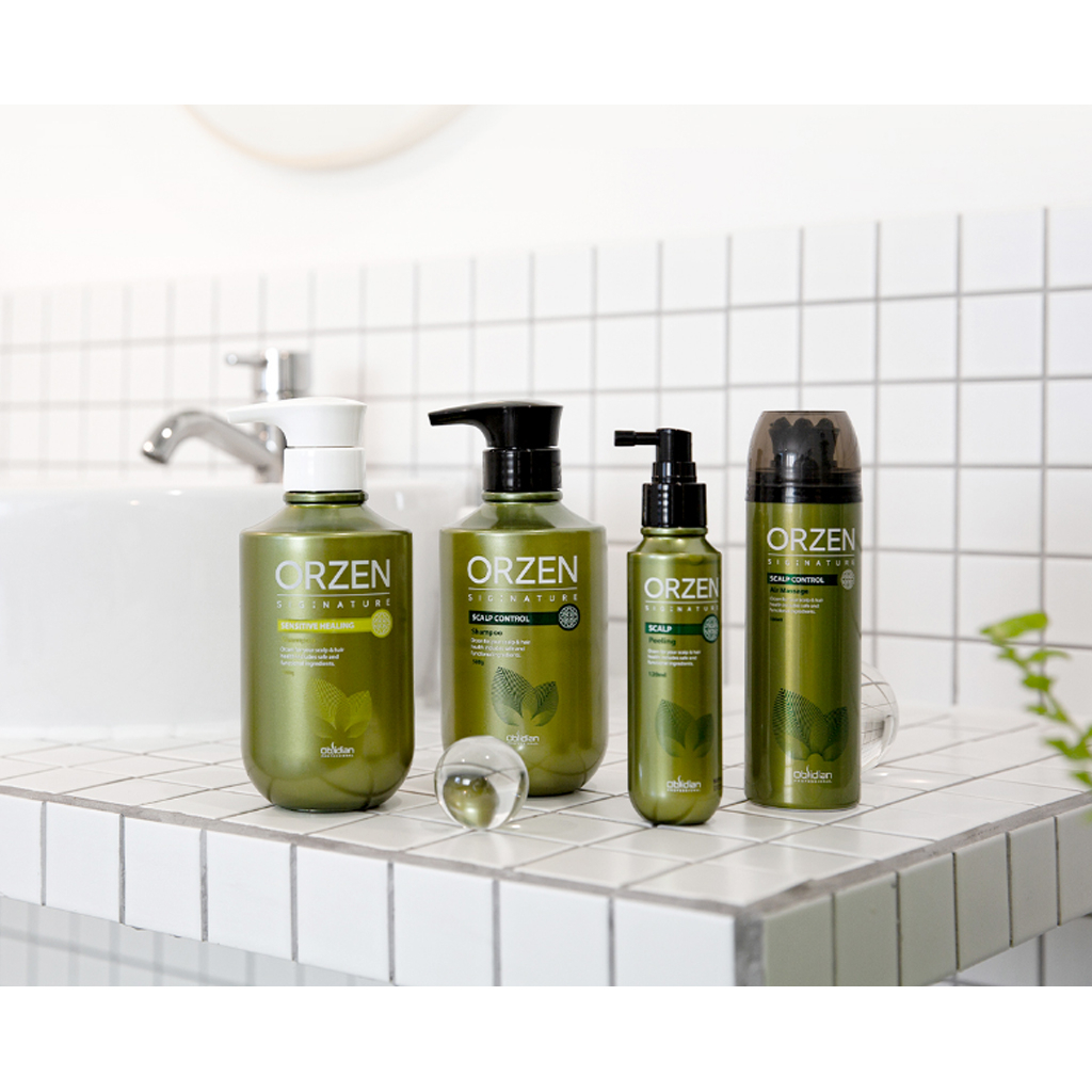 [ Obsidian ] ORZEN SIGNATURE SCALP CONTROL SHAMPOO 1000ml/500ml ...