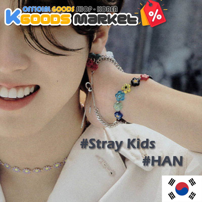 Stray Kids HAN Beads flower bracelet | Shopee Thailand