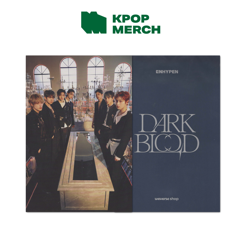 (Only POB) ENHYPEN - Dark Blood _ Engene weverse pob [ Group Mini ...