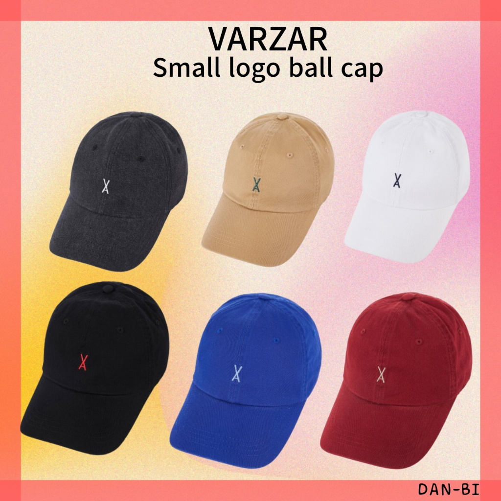 [Varzar] หมวกแก๊ปยีน แต่งโลโก้ Varzar Over Fit สไตล์เกาหลี เหมาะกับทุกเพศ ทุกวัย ฟรีไซซ์ 7 สี ...