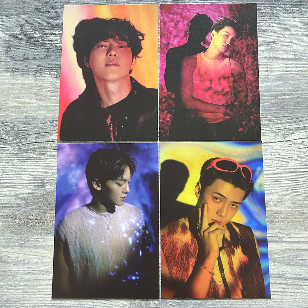 EXO 7th Album Exist Photobook X Ver. Postcard Authentic | Shopee Thailand