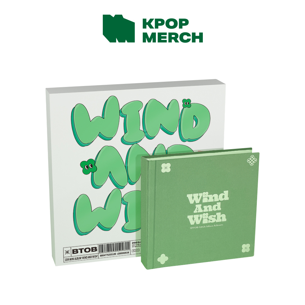 BTOB - 12th mini Album [ WIND AND WISH ] | Shopee Thailand