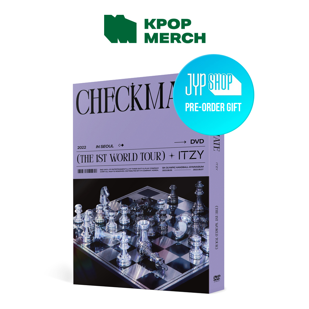 (JYP Shop POB) ITZY - 2022 The 1ST World Tour [ Checkmate ] In Seoul_DVD | Shopee Thailand