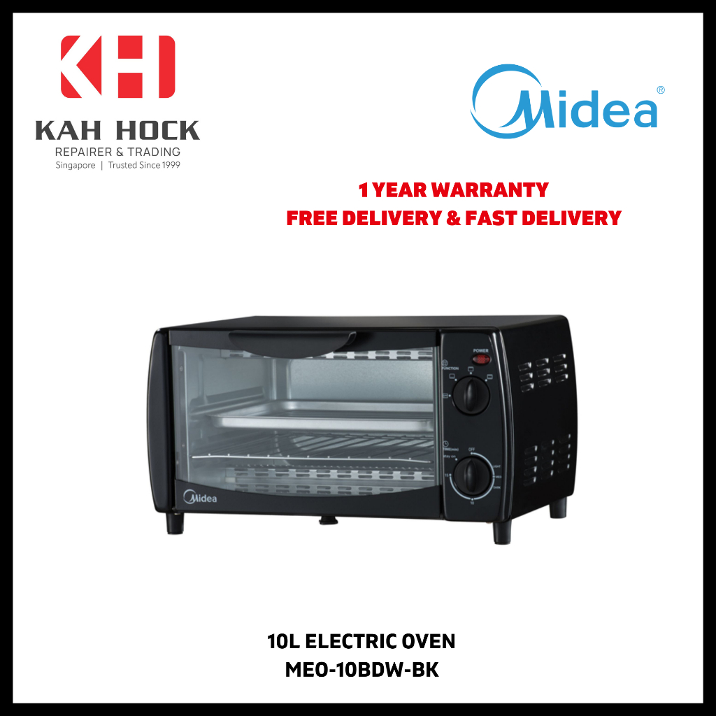 Midea MEO-10BDW-BK 10L TOASTER OVEN - การรับประกันจากคณิตศาสตร์ 1 ปี ...
