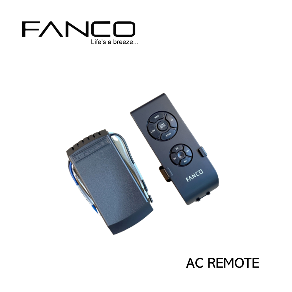 อุปกรณ์เสริม AC/DC Remote Fanco Control | Shopee Thailand