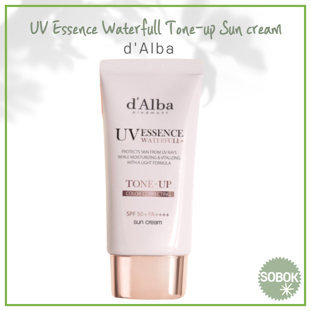 [d'Alba] D Alba UV Essence Waterfull Tone-up ครีมกันแดด SPF50+ PA ...