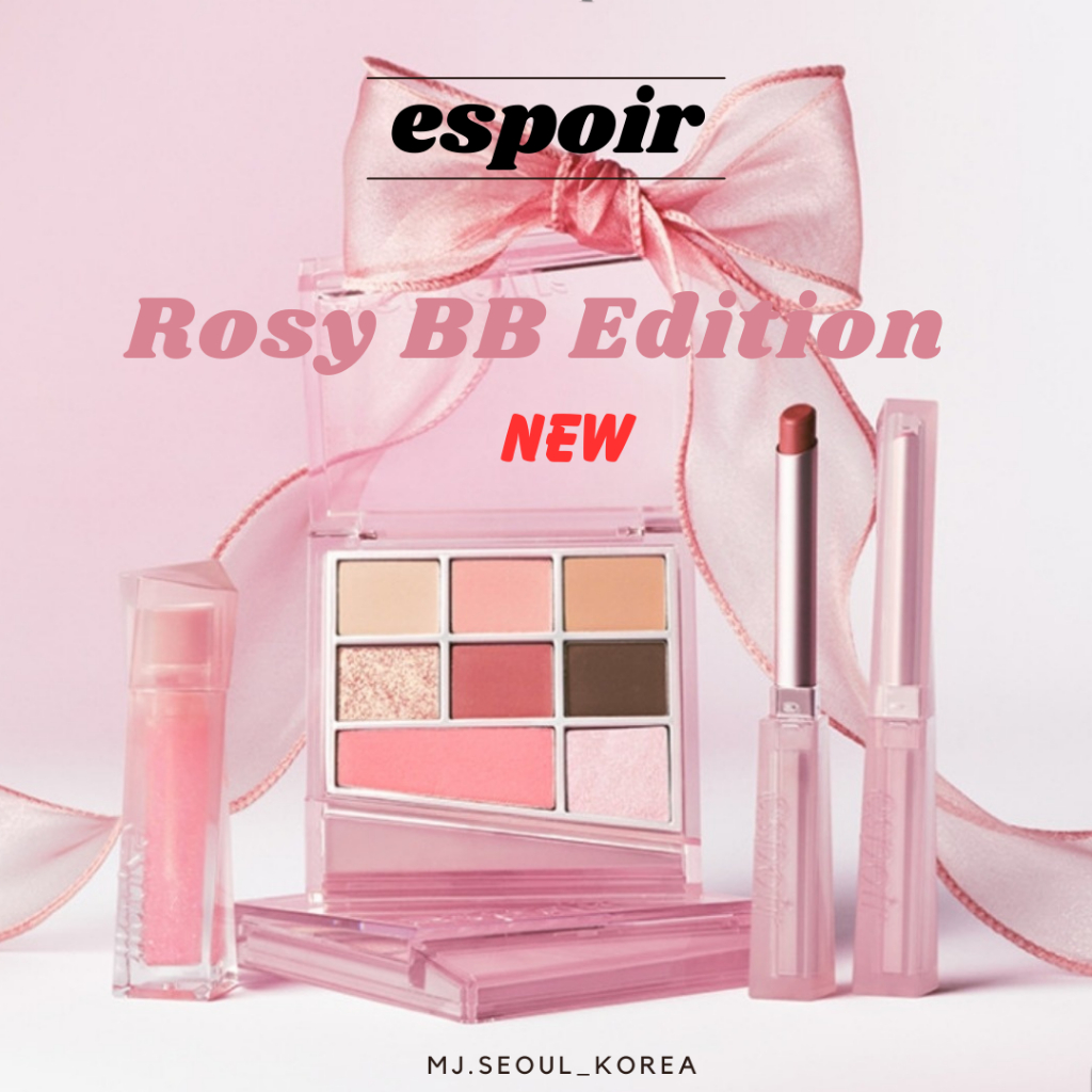 Espoir ROSY BB EDITION PALETTE LIPSTICK CREAM MATTE LIP GLOSS | Shopee Thailand