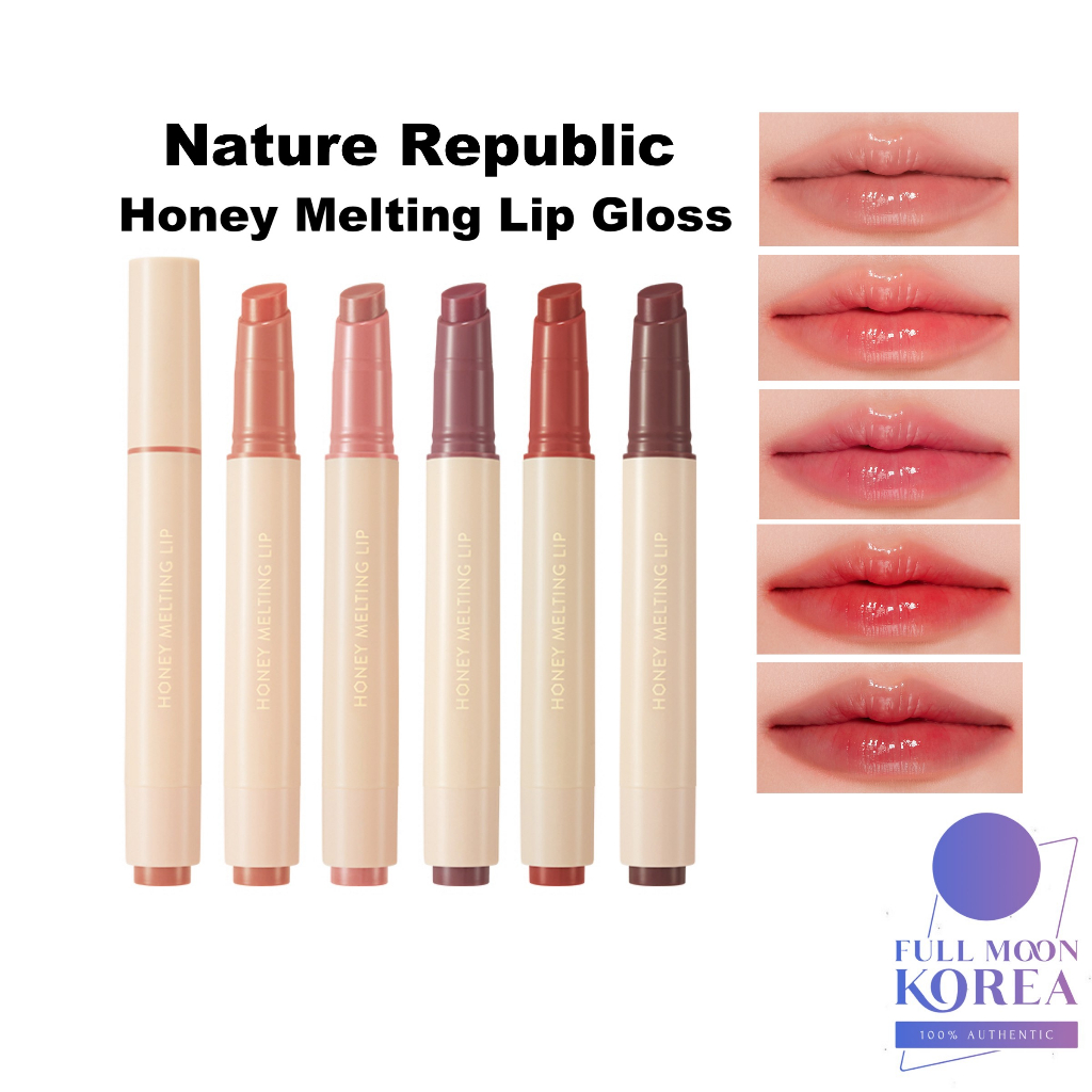 [Nature Republic] Honey Melting Lip, Lip Gloss, Lip Stick | Shopee Thailand