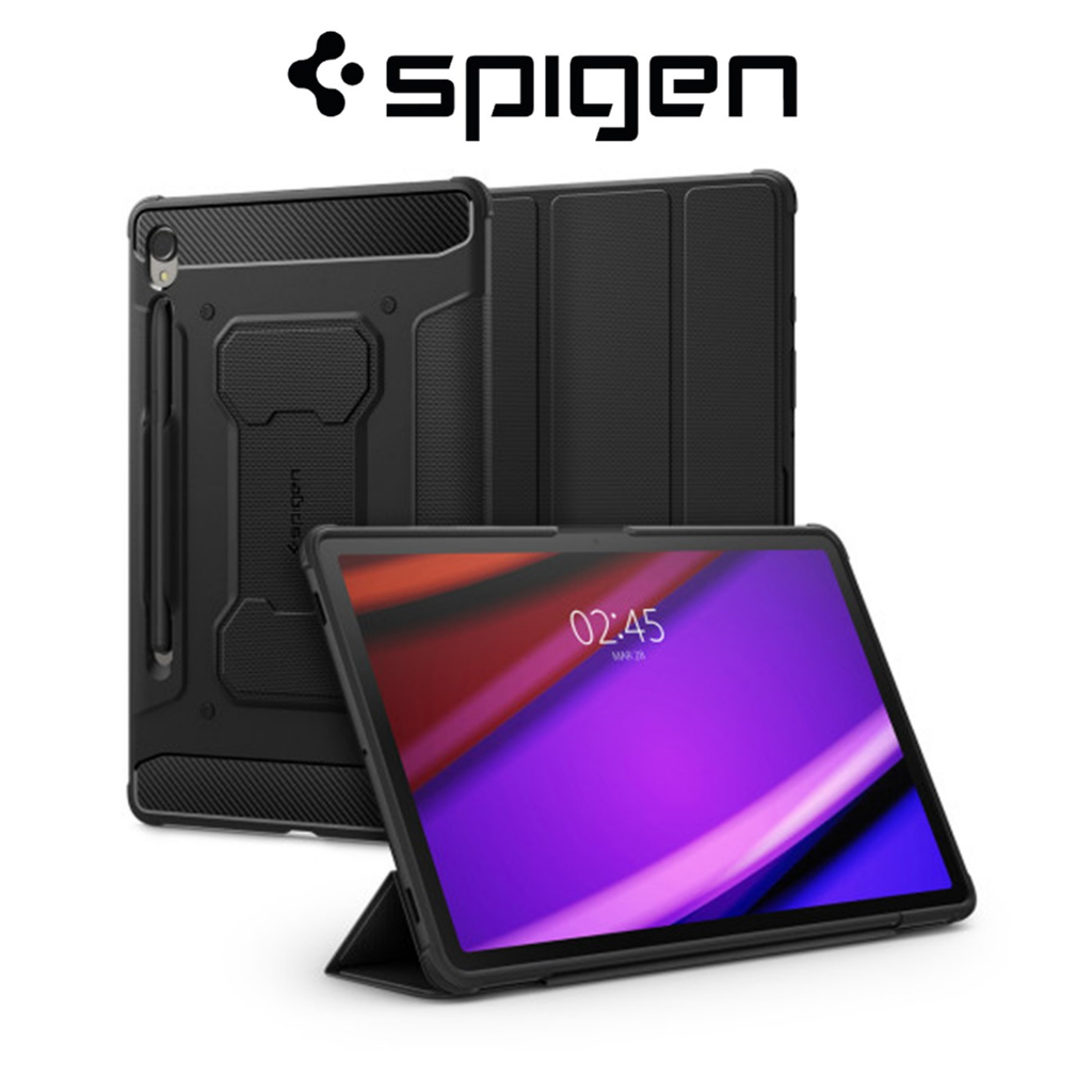 [Spigen] เคส Galaxy Tab S10, S9 Series "Rugged Armor Pro" / เข้ากันได้กับ Galaxy Tab S10, S9 ...