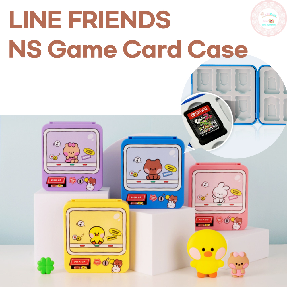 เคสการ์ดเกมมิ่ง Line Friends Nintendo Switch NS OLED Lite Card Pouch ...