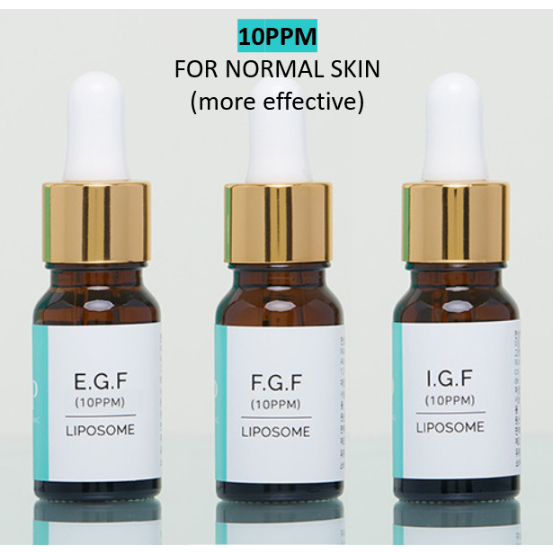 [Rangpang] Egf FGF IGF ลิปโซมแอมพูล 10 มล. 1ppm 10ppm | Shopee Thailand