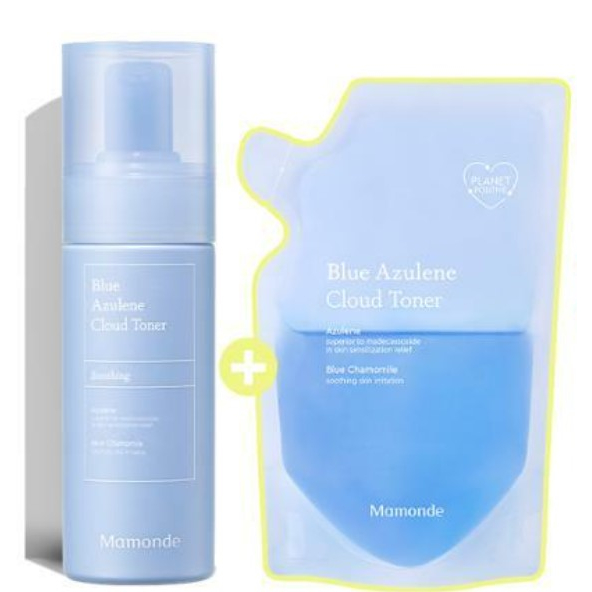[1+1][ใหม่] Mamonde Blue Azulene Cloud Toner 150 มล. แพลนเนอร์ (+150 ...