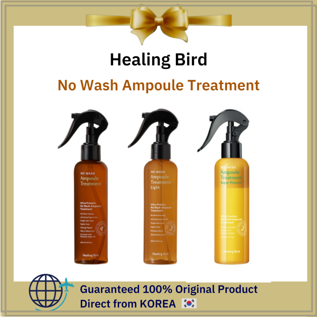 [Healing Bird] นกขมิ้น ทรีทเม้นท์บํารุงผม ไม่มีสารล้าง สูตรดั้งเดิม เบา ...