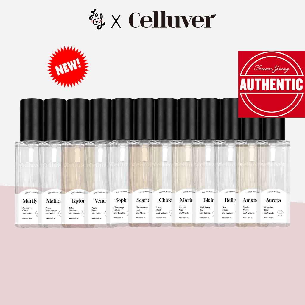 Celluver Chiffon Body & Hair Mist, Perfume (12 types) 80ml | Shopee Thailand