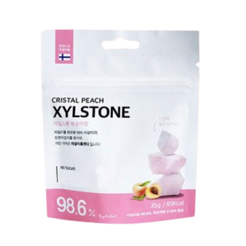 [ Xylitol Stone ] ลูกอม กลิ่นมะนาว พีช ไม่มีน้ําตาล ดูแลช่องปาก สไตล์ ...