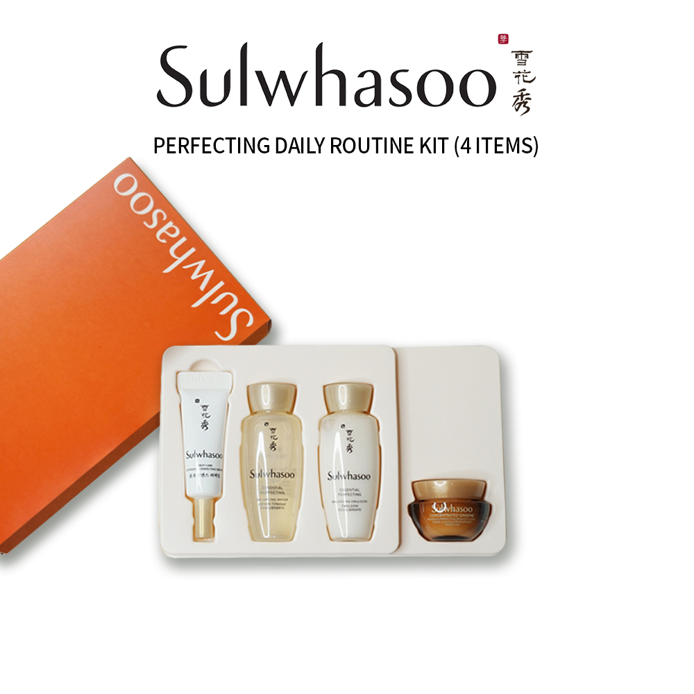 SULWHASOO Perfecting Daily Routine Kit 4 items | Shopee Thailand