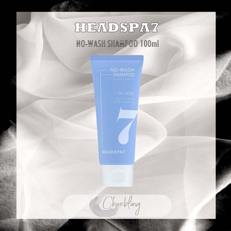 [Headspa7] แชมพูสระผม ลายดอกไม้ ไม่ต้องล้าง 100 มล. สําหรับดูแลเส้นผม ...