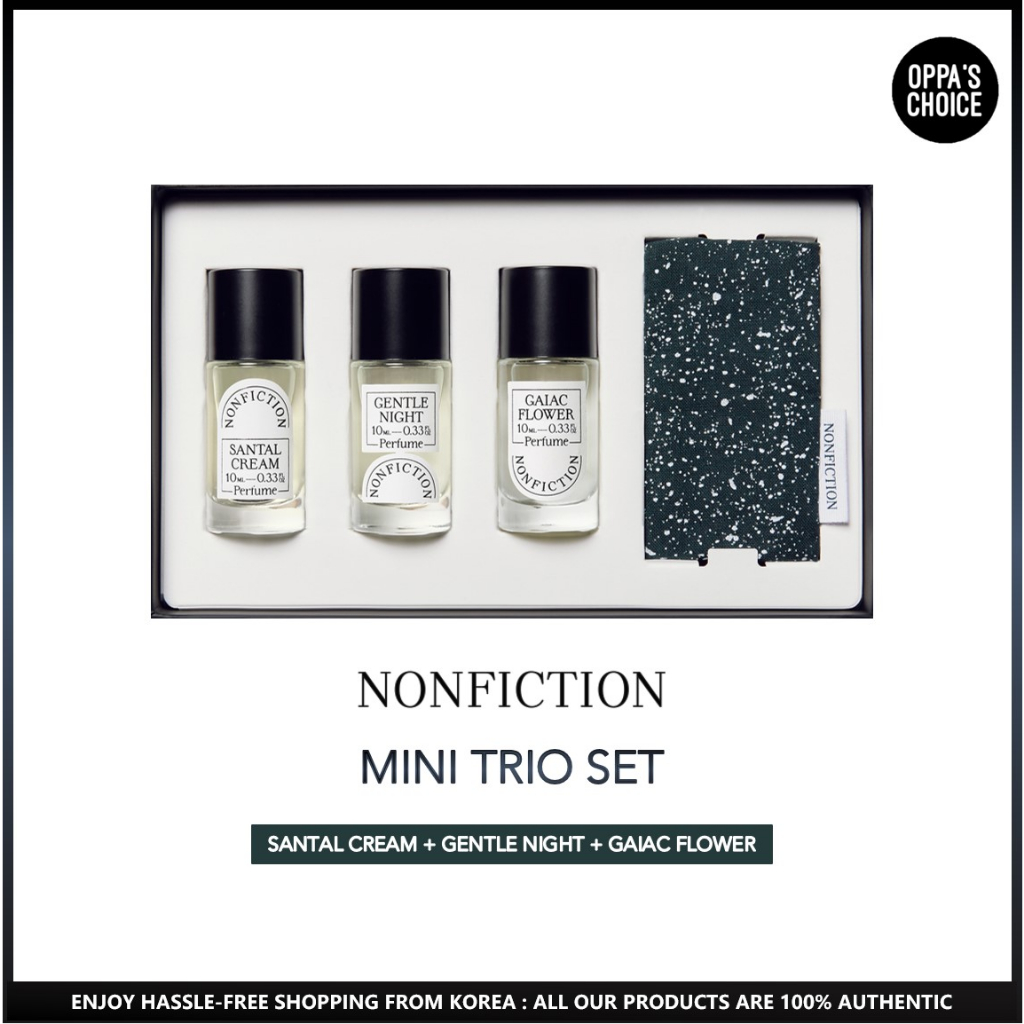 [แท้/พร้อมส่ง] NONFICTION FRAGRANCE MINI TRIO SET | Shopee Thailand
