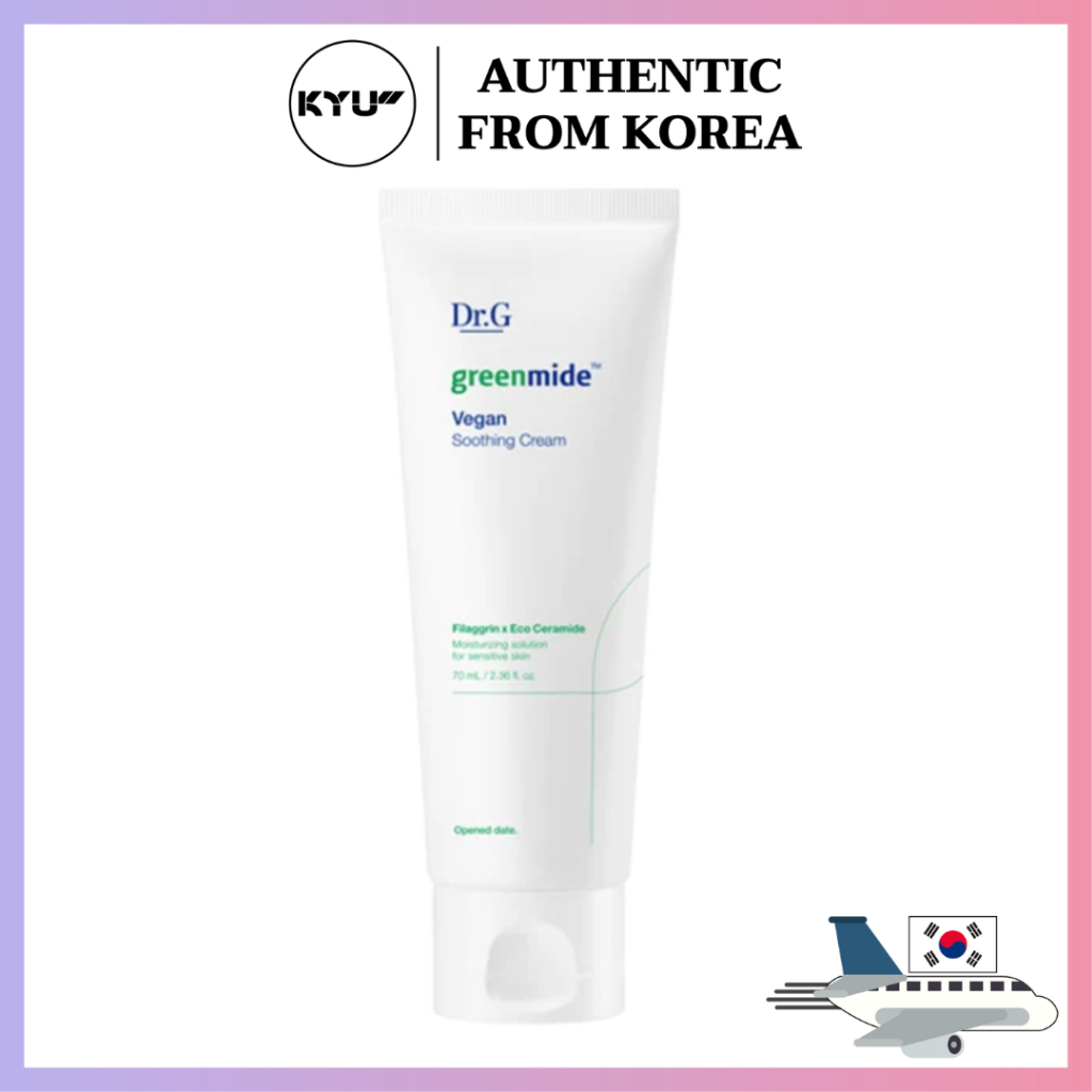 ดรจีกรีนไมด์วีแกนซูทติ้งครีม 70มล | Dr.G Soothing Cream | DrG Greenmide ...
