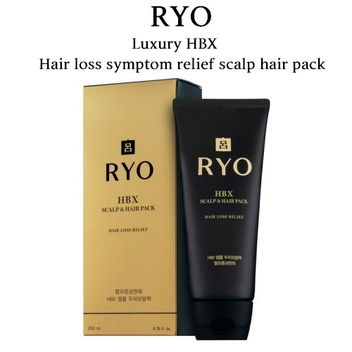 RYO Luxury HBX Hair loss symptom relief scalp hair pack(200mL) | Shopee ...