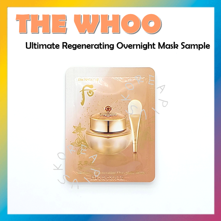 [THE Whoo] Cheonyuldan Ultimate Regenerating Overnight Mask มาส์กหน้า 4 มล. | Shopee Thailand